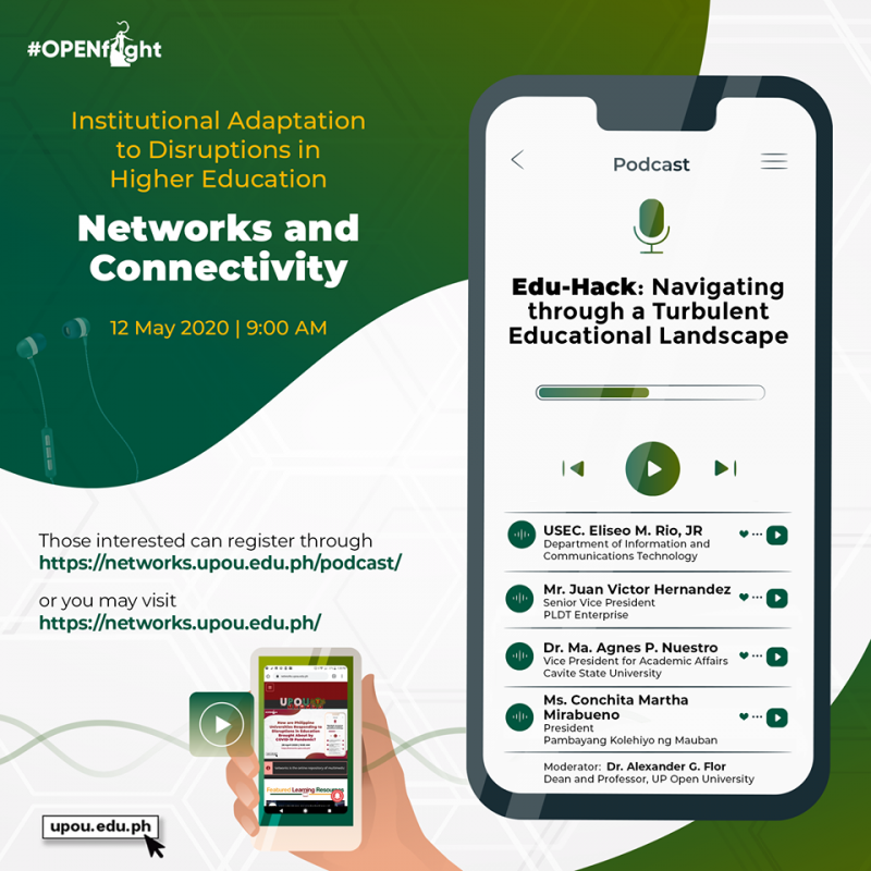 Connectivity and Networks in focus on UPOU's 2nd Edu-Hack Podcast ...