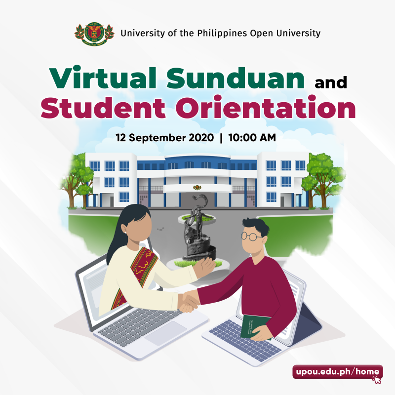 Virtual Sunduan and Student Orientation 2020 - University of the ...