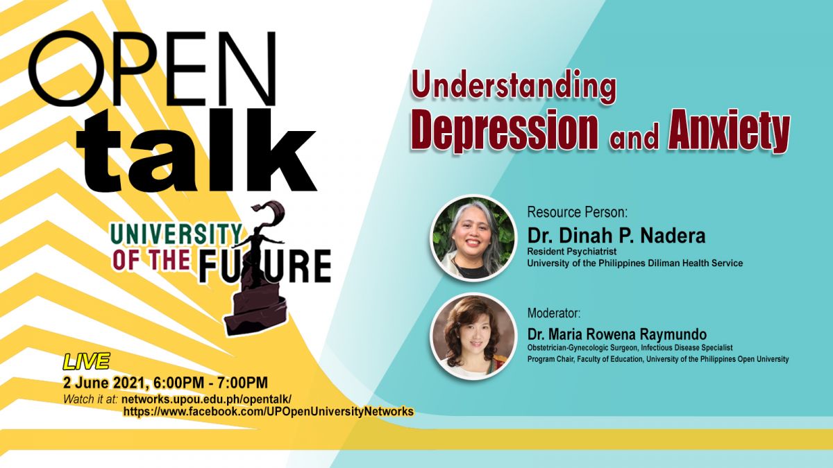 OPEN Talk 7: Understanding Depression and Anxiety - University of the ...