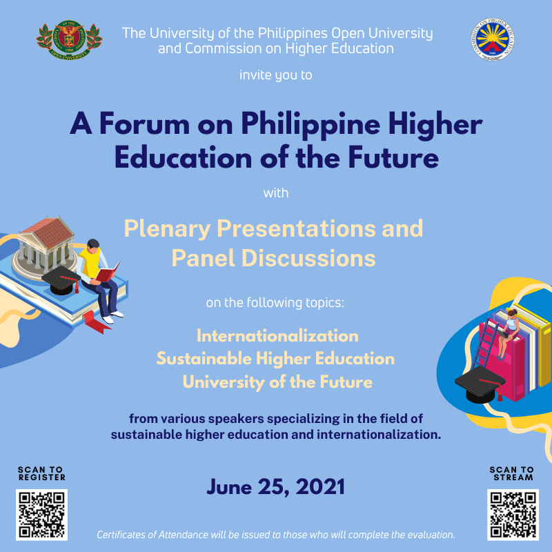 A Forum On Philippine Higher Education Of The Future University Of