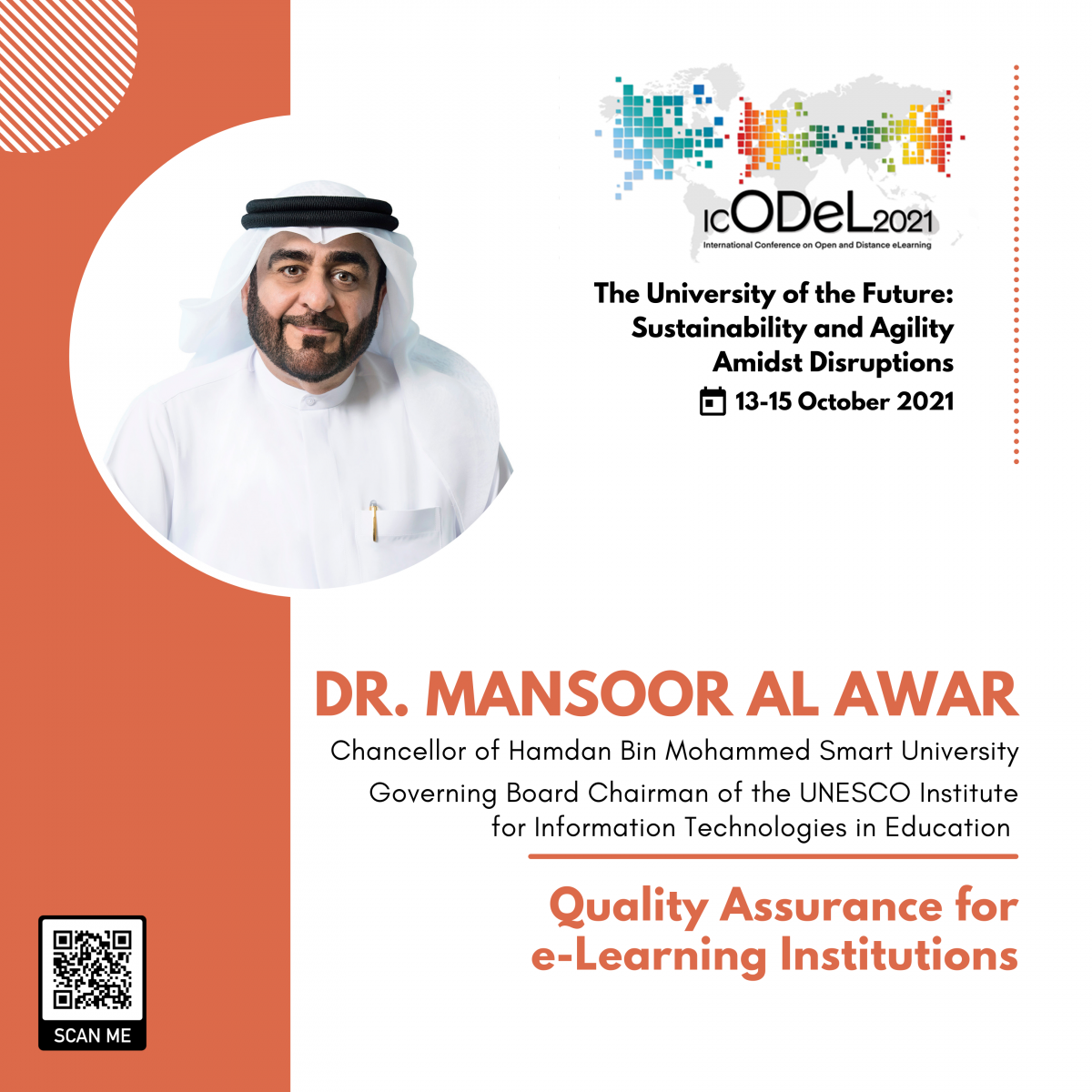 Chancellor of Hamdan Bin Mohammed Smart University is Plenary Speaker ...