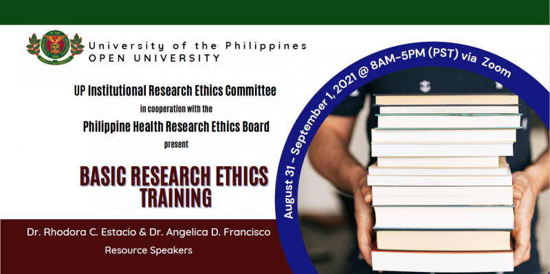 UPOU IREC Collaborated with the Philippine Health Research Ethics Board ...