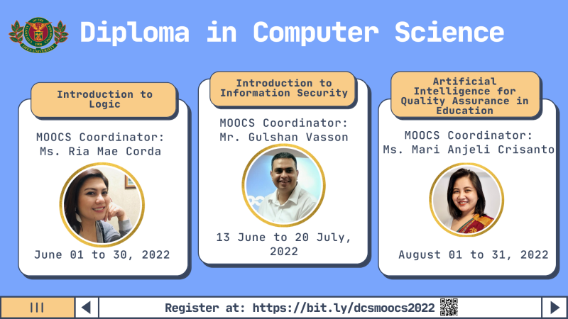 Diploma In Computer Science MOOCs - University of the Philippines Open ...