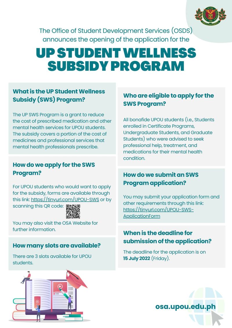 UP Student Wellness Subsidy Program - University of the Philippines ...