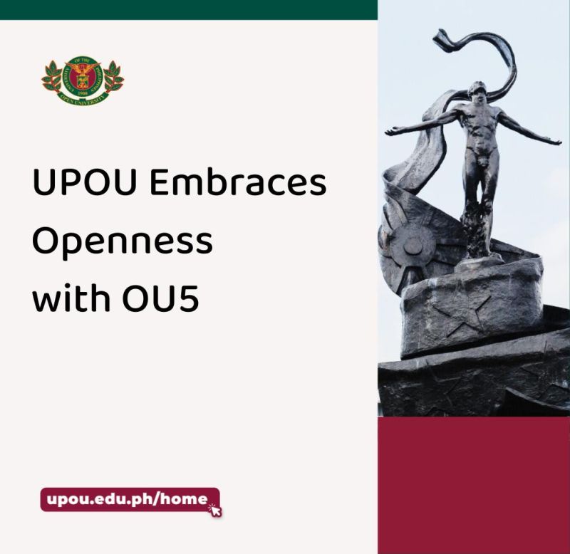 UPOU Embraces Openness with OU5 - University of the Philippines Open ...