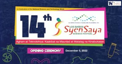 14th SiyenSaya Opens This Year with the Theme “Agham at Teknolohiya ...