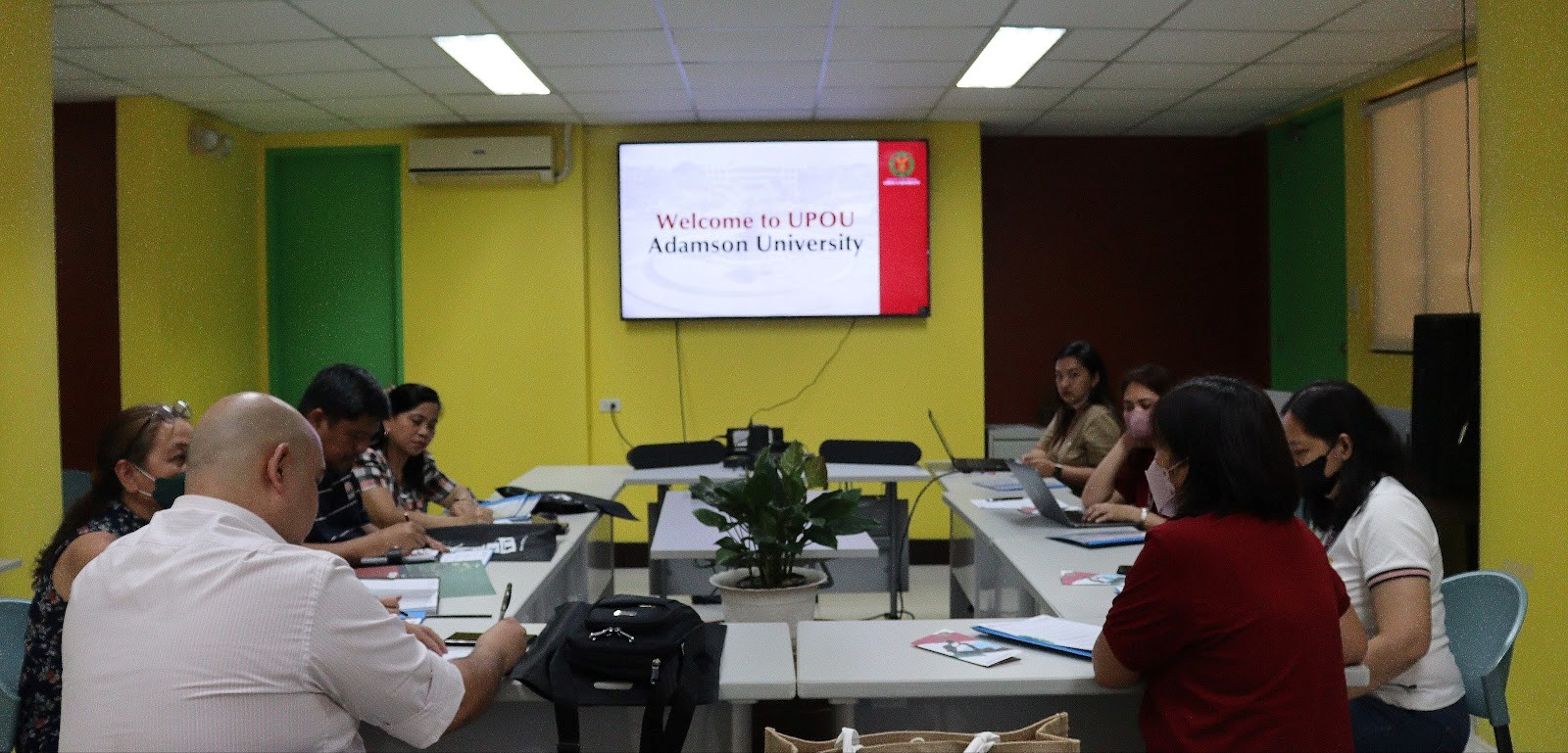 UPOU Welcomes Adamson University for A Benchmarking Visit - University ...