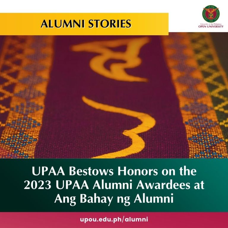 UPAA Bestows Honors on the 2023 UPAA Alumni Awardees at Ang Bahay ng ...
