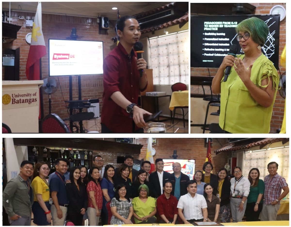 CODTL Deputy Directors Lend Support to the University of Batangas ...
