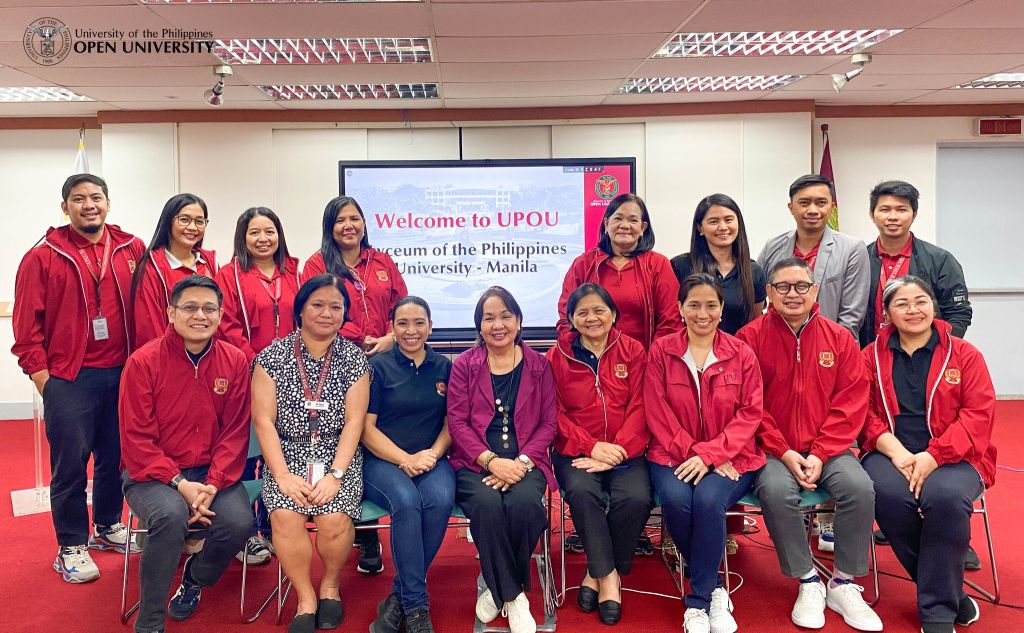 UPOU Conducts Benchmarking Activity for LPU-Manila - University of the Philippines Open University