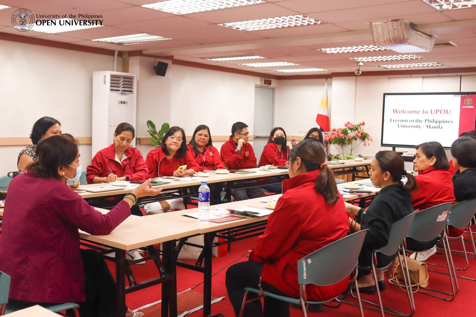UPOU Conducts Benchmarking Activity for LPU-Manila - University of the ...