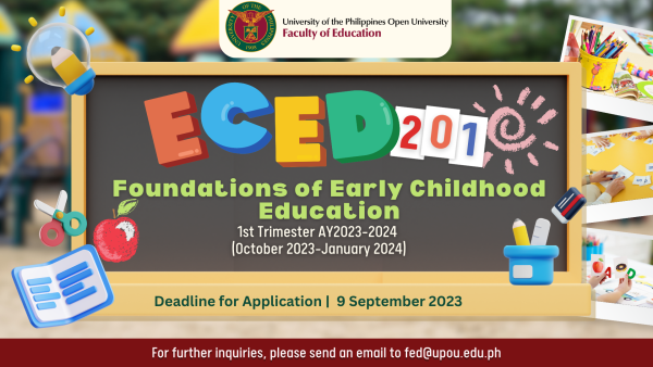 ECED 201 Foundations of Early Childhood Education - University of the ...