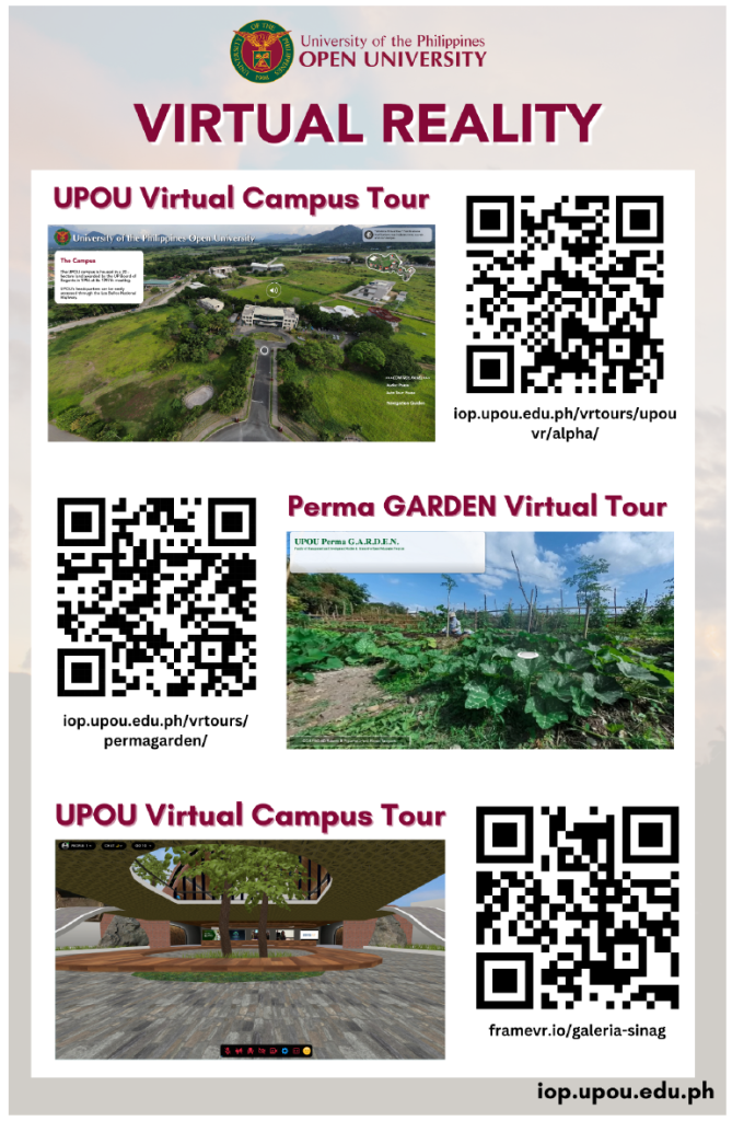 UPOU Showcases Virtual Reality Projects in SyenSaya Booth - University ...