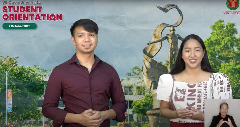 UPOU OSA holds General Student Orientation Programs for Academic Year 2023-2024 - University of ...