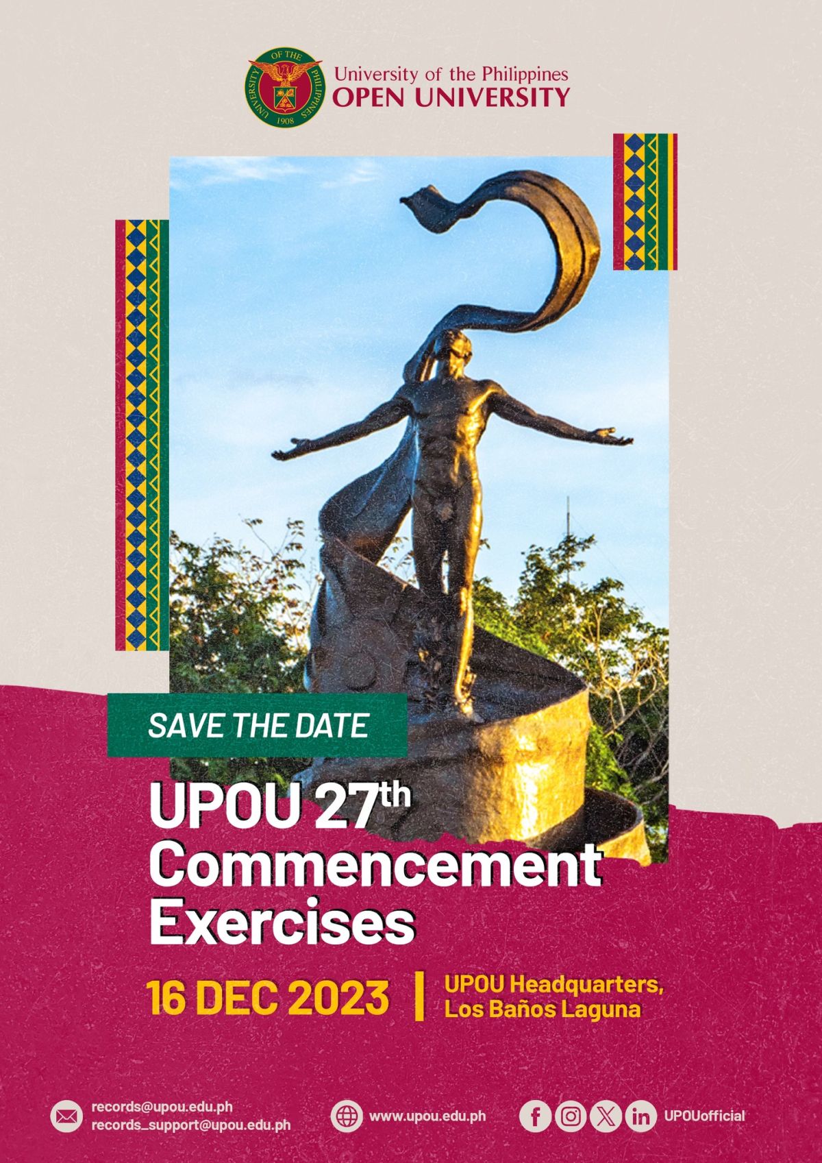 UPOU to Confer 571 Degrees on its 27th Commencement Exercises ...