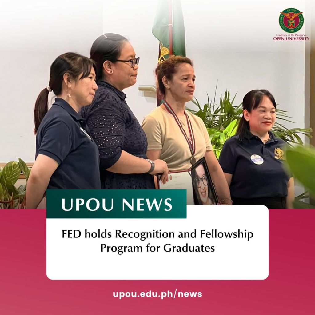 FED holds Recognition and Fellowship Program for Graduates - University ...