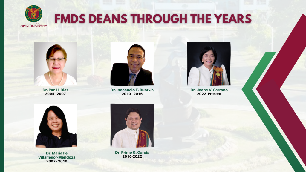 UPOU-FMDS Launches Dean’s Corner to Celebrate Past and Present ...
