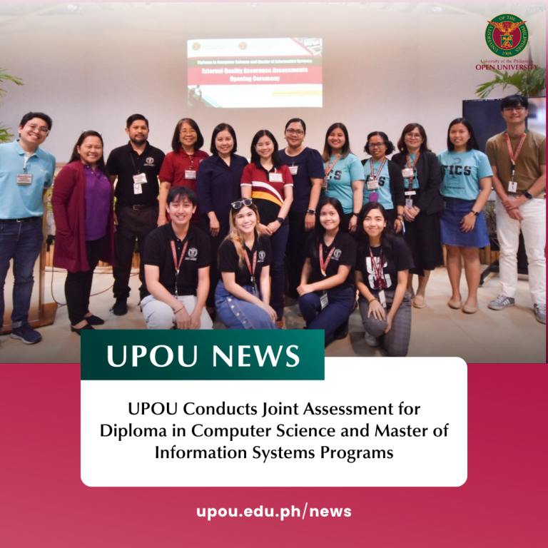 UPOU Conducts Joint Assessment for Diploma in Computer Science and ...