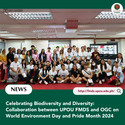 Celebrating Biodiversity and Diversity: Collaboration between UPOU FMDS and OGC on World ...