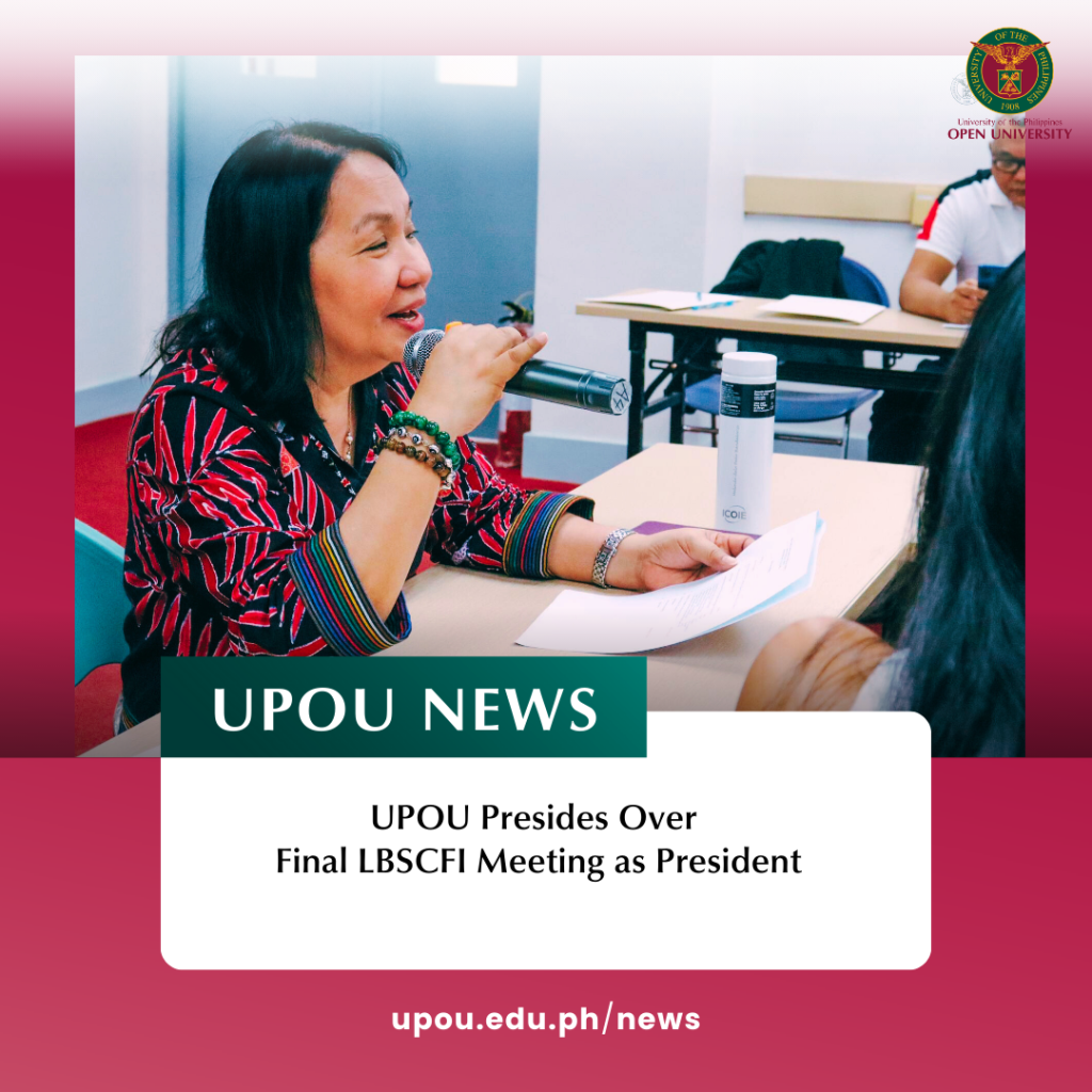 Learning Without Limits with UPOU MOOCs - University of the Philippines ...