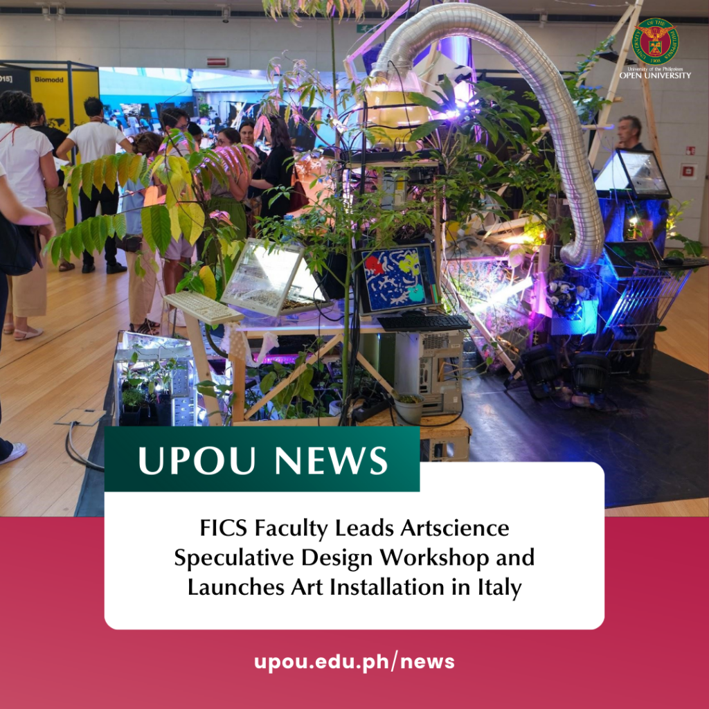 FICS Faculty Leads Artscience Speculative Design Workshop and Launches ...