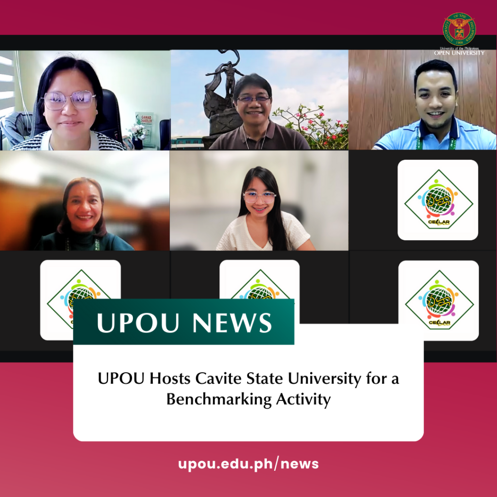 UPOU Hosts Cavite State University for a Benchmarking Activity ...