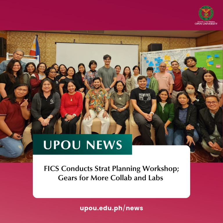 FICS Conducts Strat Planning Workshop; Gears for More Collab and Labs ...