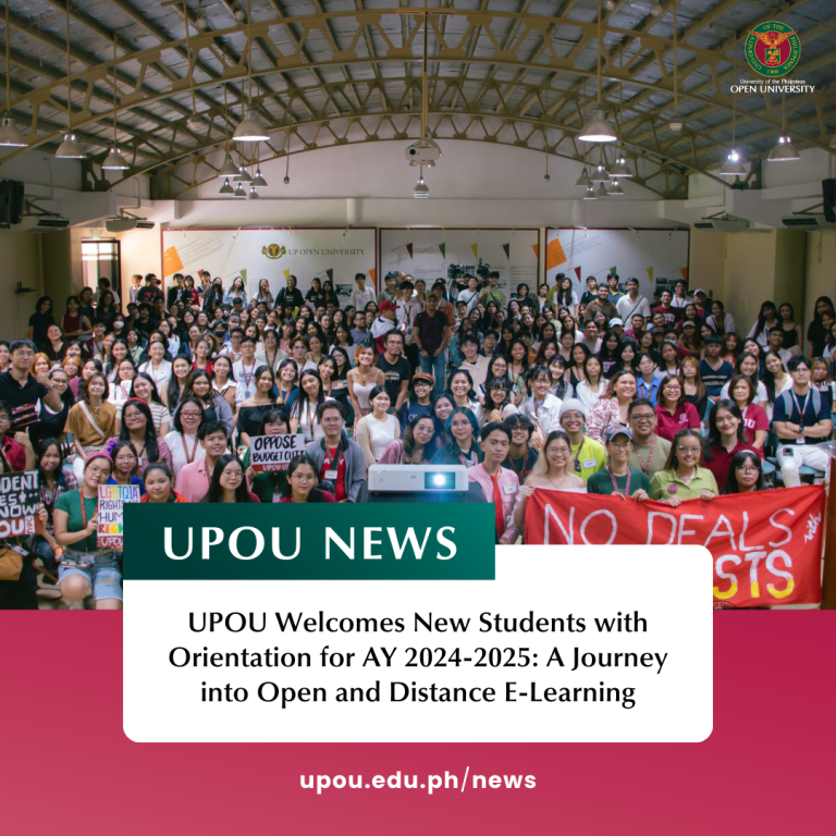UPOU Welcomes New Students with Orientation for AY 2024-2025: A Journey ...