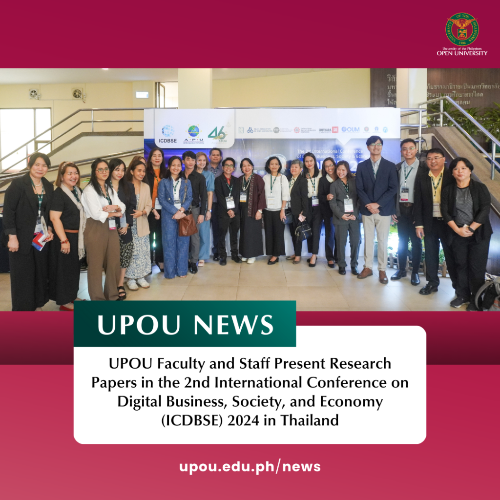 UPOU Releases 2024 Massive Open Online Courses (MOOCs); Launches MOOCs ...