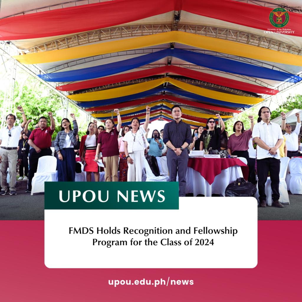 FMDS Holds Recognition and Fellowship Program for the Class of 2024 - University of the ...