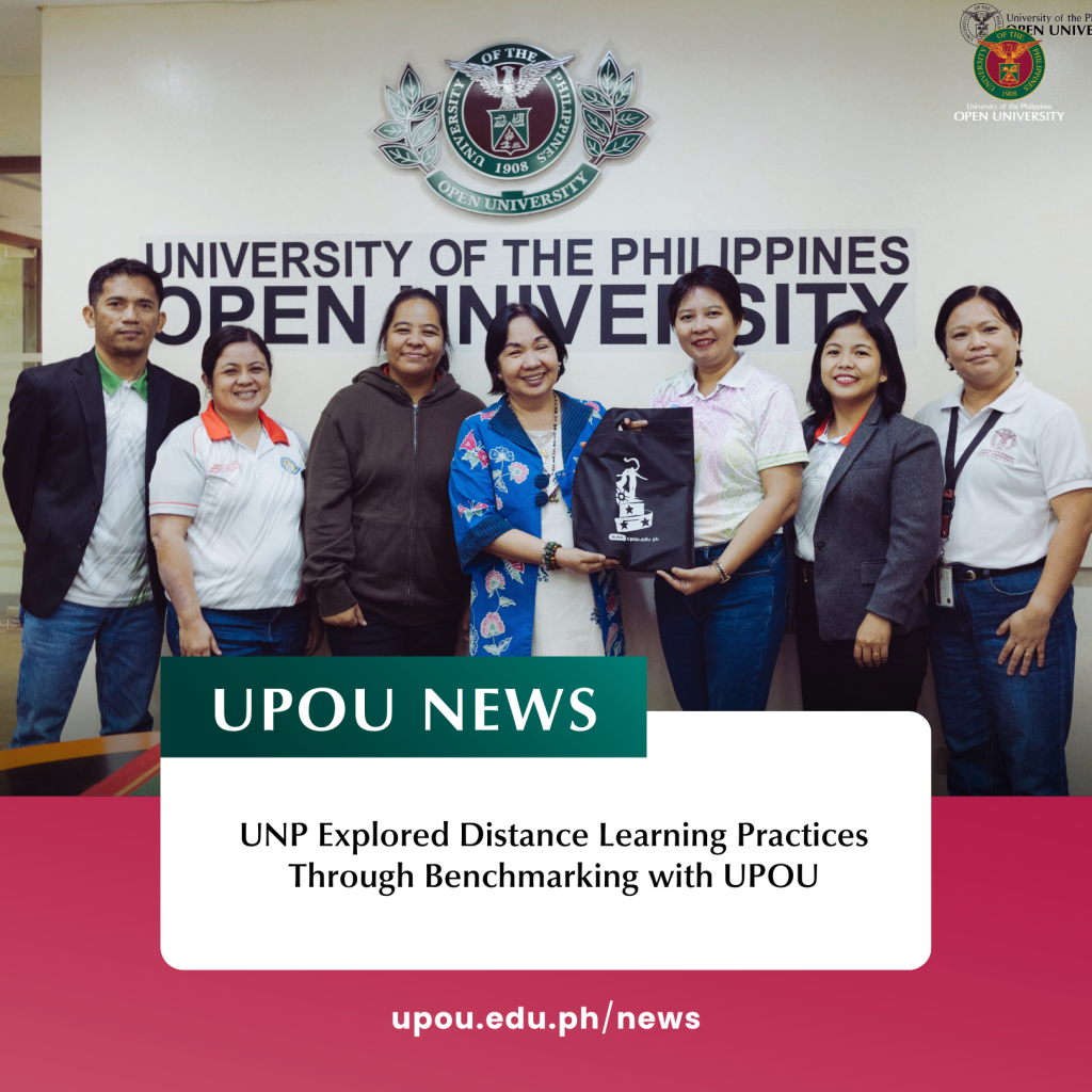 UNP Explored Distance Learning Practices Through Benchmarking with UPOU ...