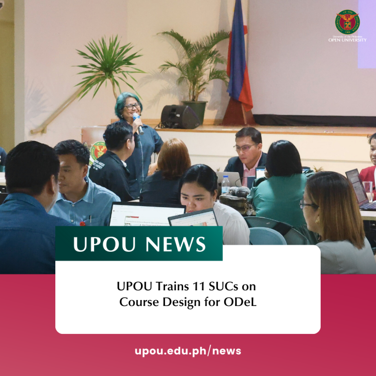 UPOU Releases 2024 Massive Open Online Courses (MOOCs); Launches MOOCs on Basic Resilence and ...