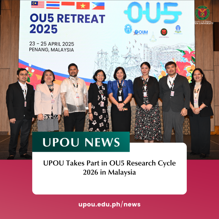 Learning Without Limits with UPOU MOOCs - University of the Philippines Open University