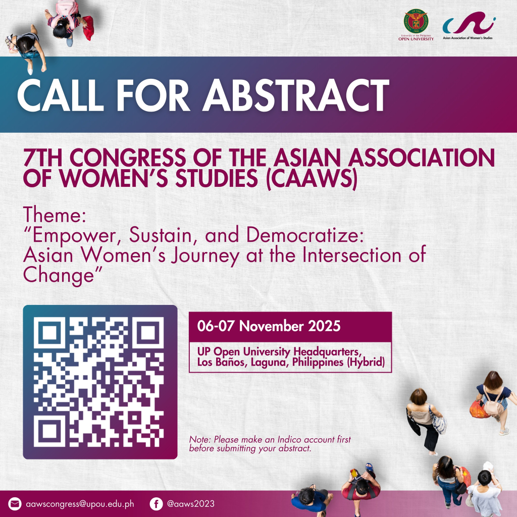 Abstract Submission for 7th CAAWS 2025 Now Open; Deadline Set for 15 ...